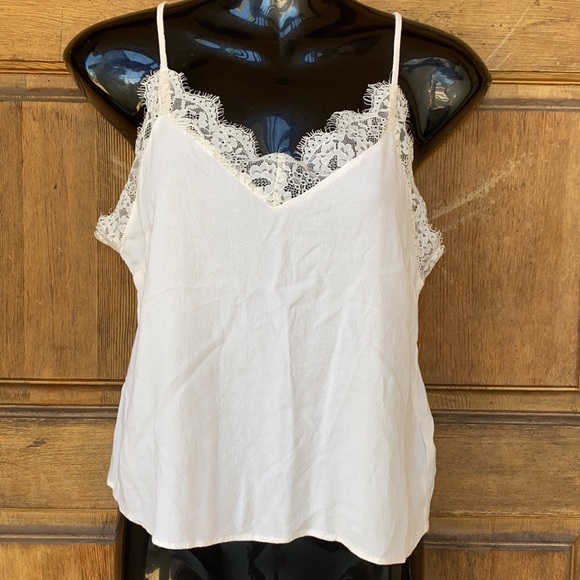 Forever 21 | Tops | Contemporary Cream Lace Cami Crop Top | Poshmark